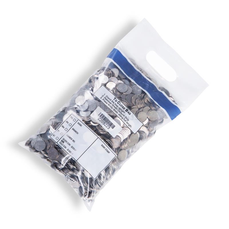 Custom Security CoinDeposit Bags | Tamper Evident Security Bag