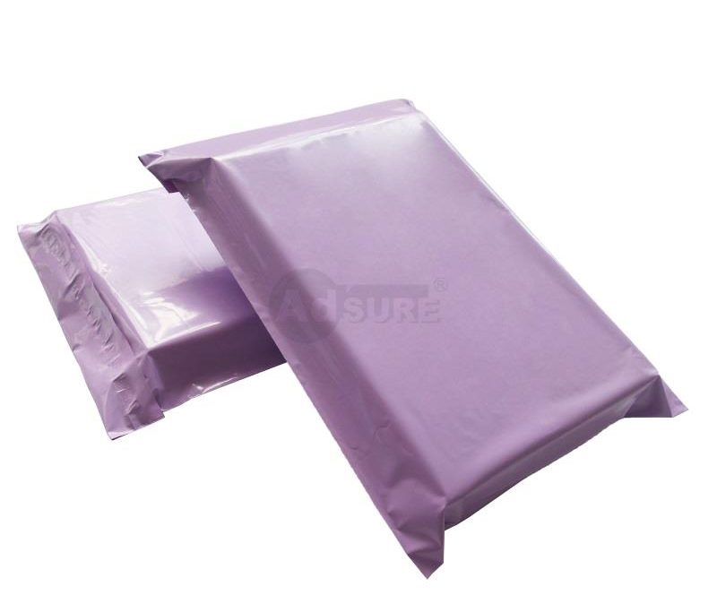 Plain Purple Poly Mailers | Adsure